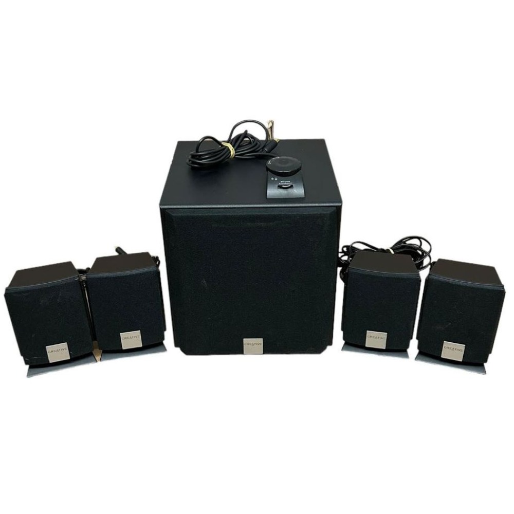 Pre-owned Creative Labs Inspire 5300 5.1 Surround Sound PC Gaming Audio ...